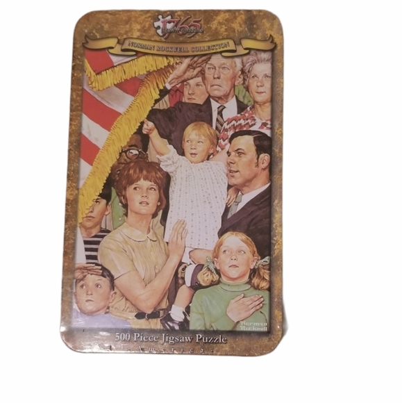 Norman Rockwell | Other | Copy Norman Rockwell Vtg Jigsaw Puzzles ...